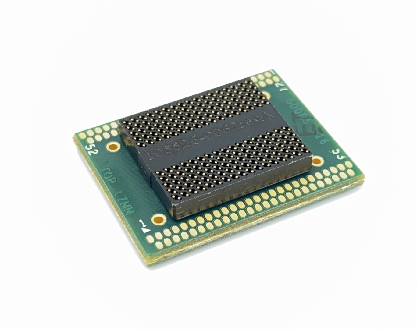 GDDR5 170 Ball Oscilloscope Socketed Interposer | Nexus Technology, Inc. GDDR5 170 Ball Oscilloscope Socketed Interposer | Nexus Technology, Inc.
